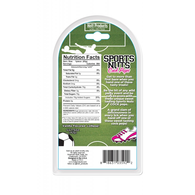 Sports Nuts Cock Pop (Soccer)